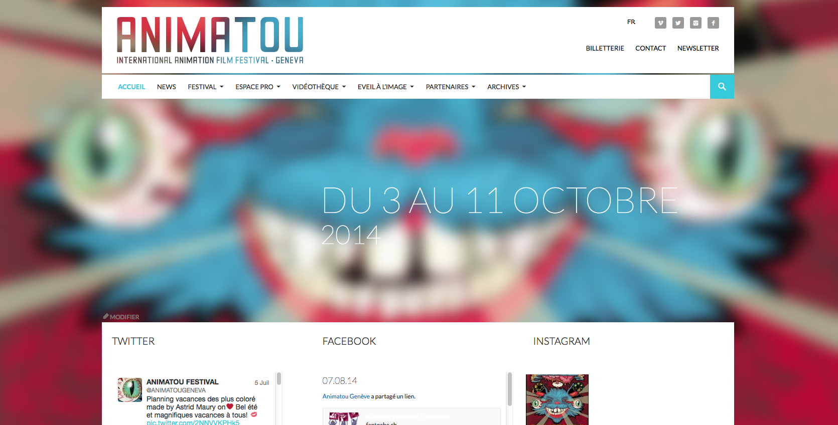 Le site d'Animatou fait peau neuve - Animatou