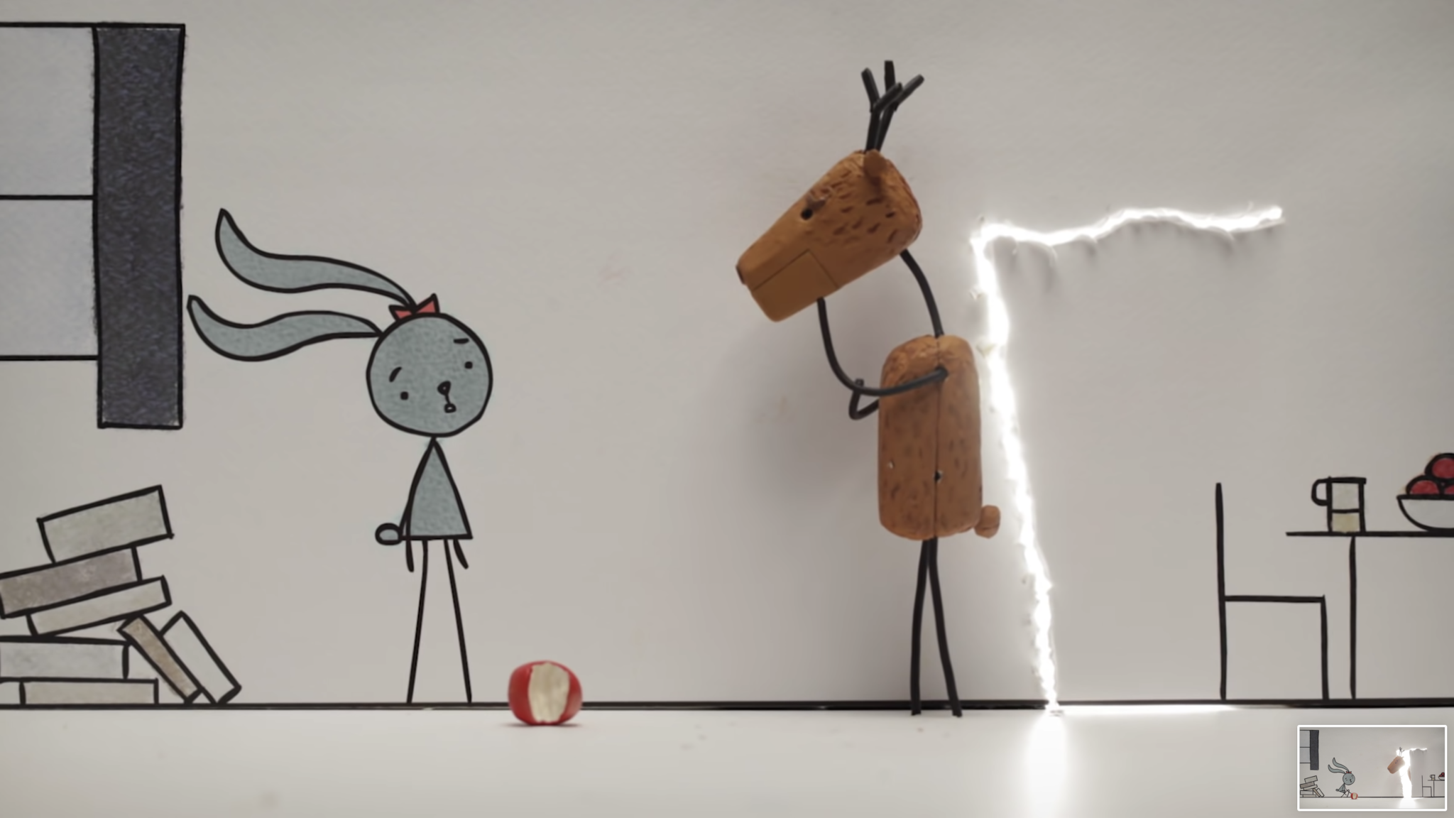 Rabbit and Deer - Animatou